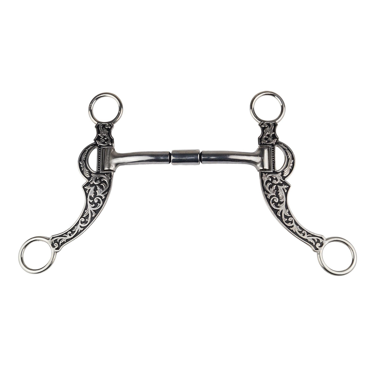 Billy Allen Bit with Shanks - Show Bit Silver Floral – Peppys-Western-Shop